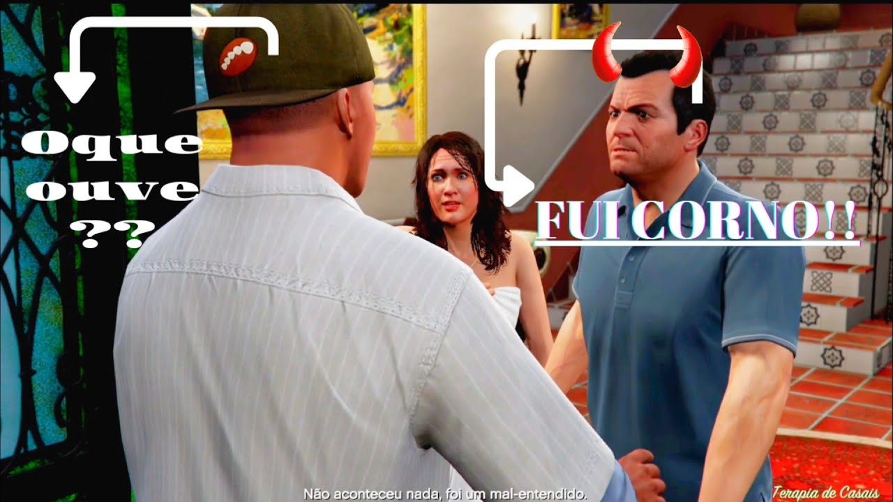 GTA V #6 - Michael Corno? - Flagrando a Traíra !!! (GTA 5 em Português ...