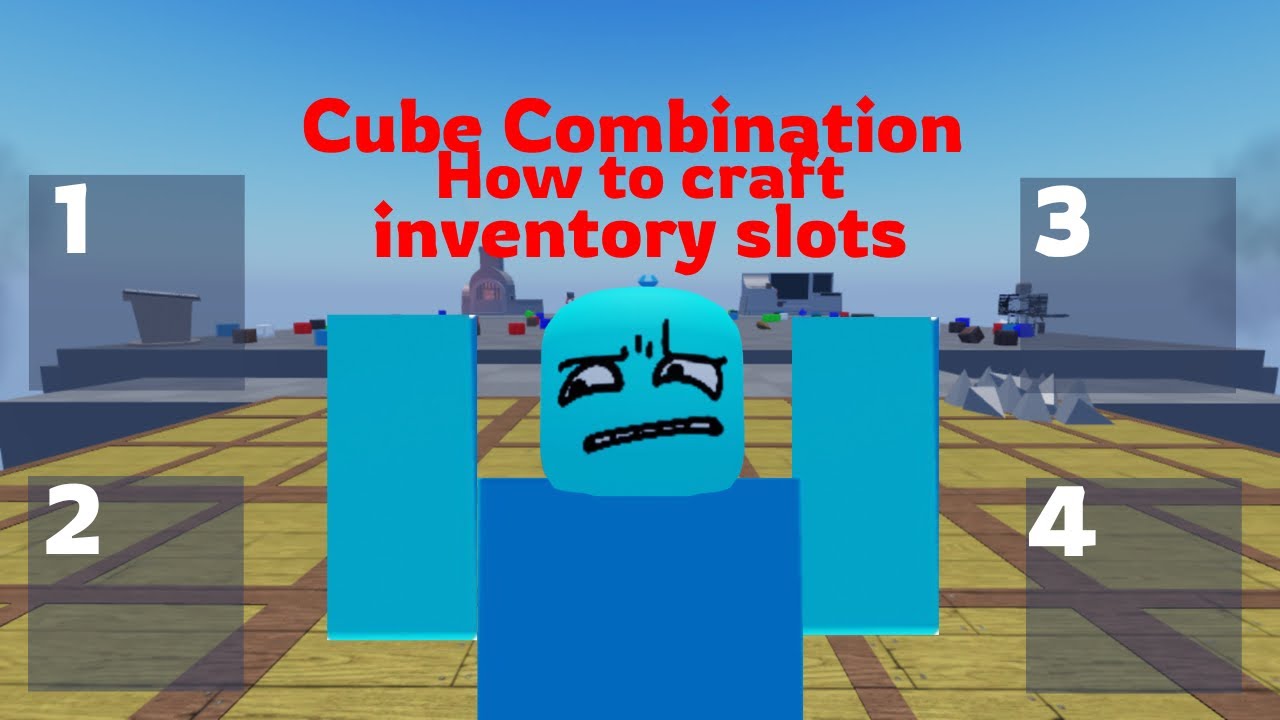 How to craft inventory in cube combination - YouTube