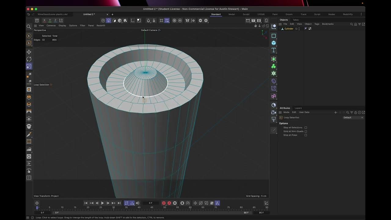 C4D 2024 Tutorial 9 Translucence and Deformers Part 1 Deformers and Fields - YouTube