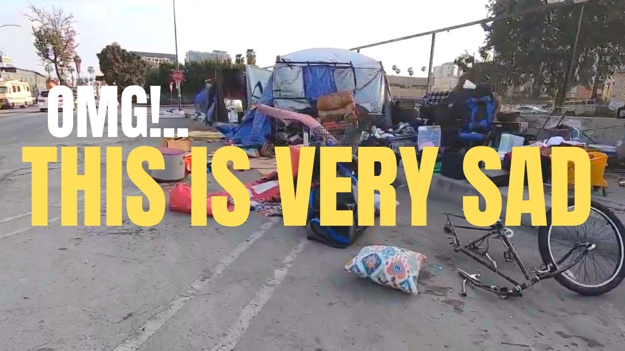 LOS ANGELES MOST UNBELIEVABLE OUT OF CONTROL HOMELESS SLUM | HOMELESS ...