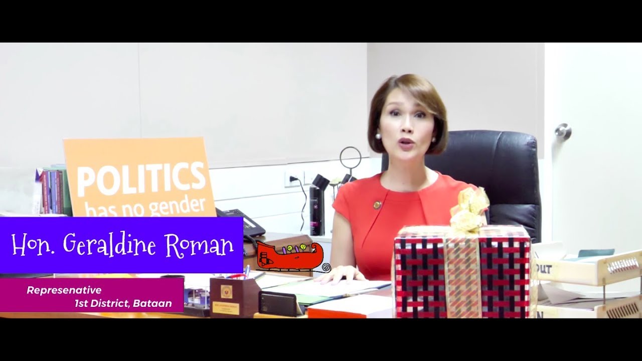 Isang Tahanan Ngayong Pasko: Representative Geraldine Roman - YouTube