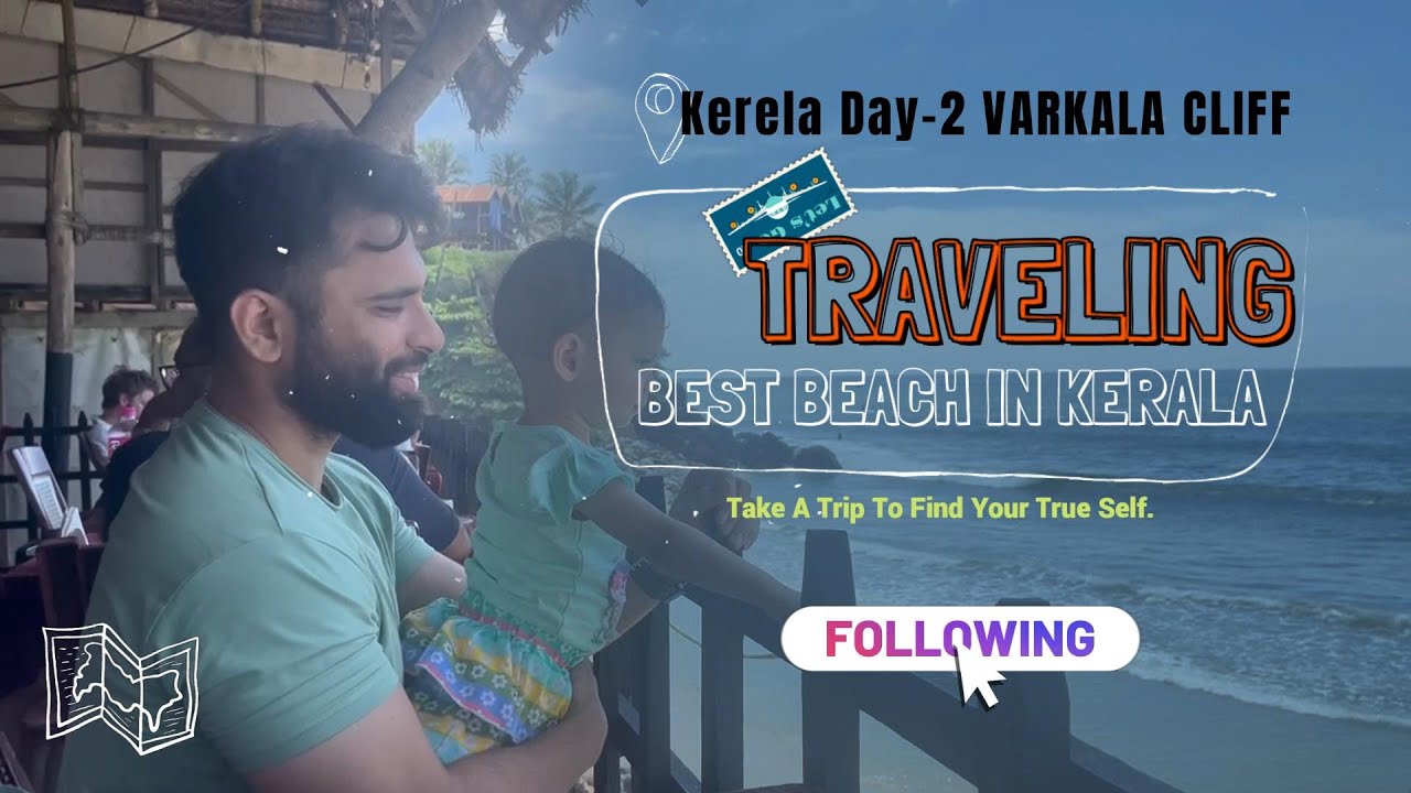 Kerala Trip||Varkala Cliff Beach - YouTube