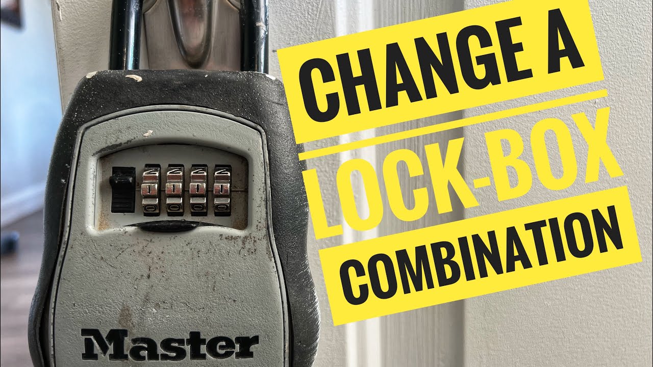 DIY: Change a Lock-Box Combination - YouTube