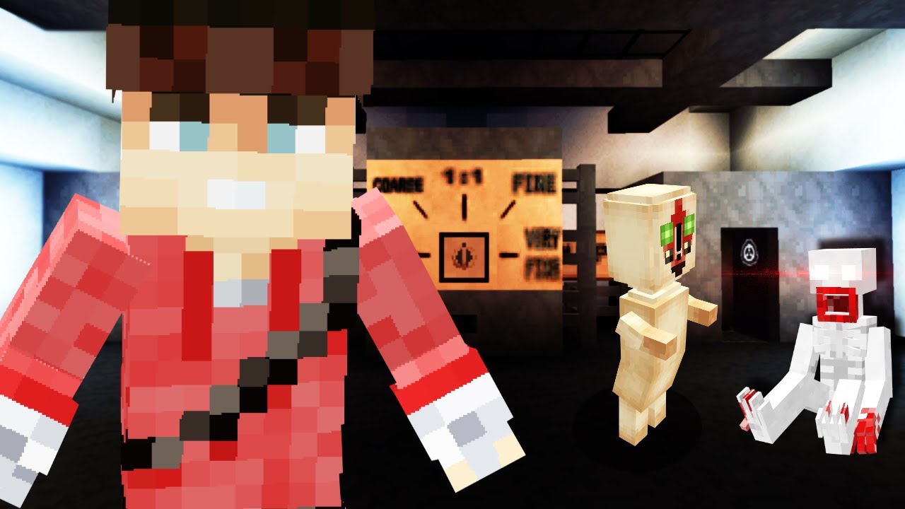 Four Best Friends Enter an Abandoned SCP Lab (Minecraft Multiplayer ...
