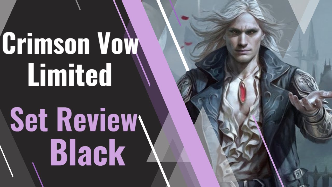 ⚫Crimson Vow - Limited Set Review - Black - YouTube