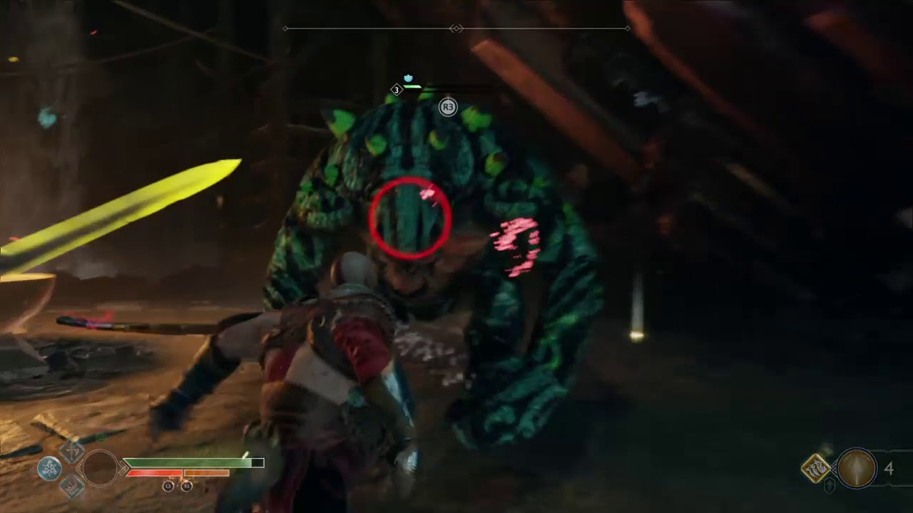 God of War "ogre fight pt 4" - YouTube