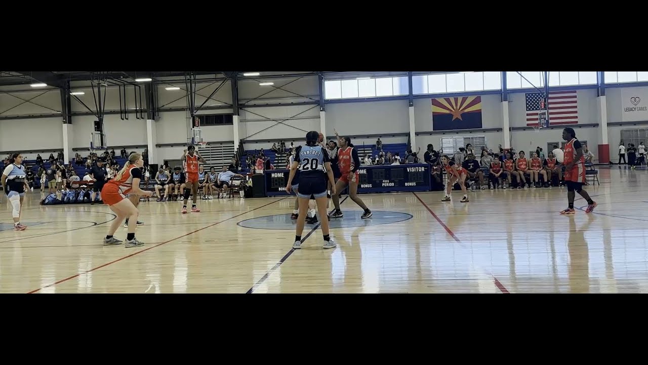 AIM HIGH 17 RED VS Colorado Hoopsters 17u - YouTube