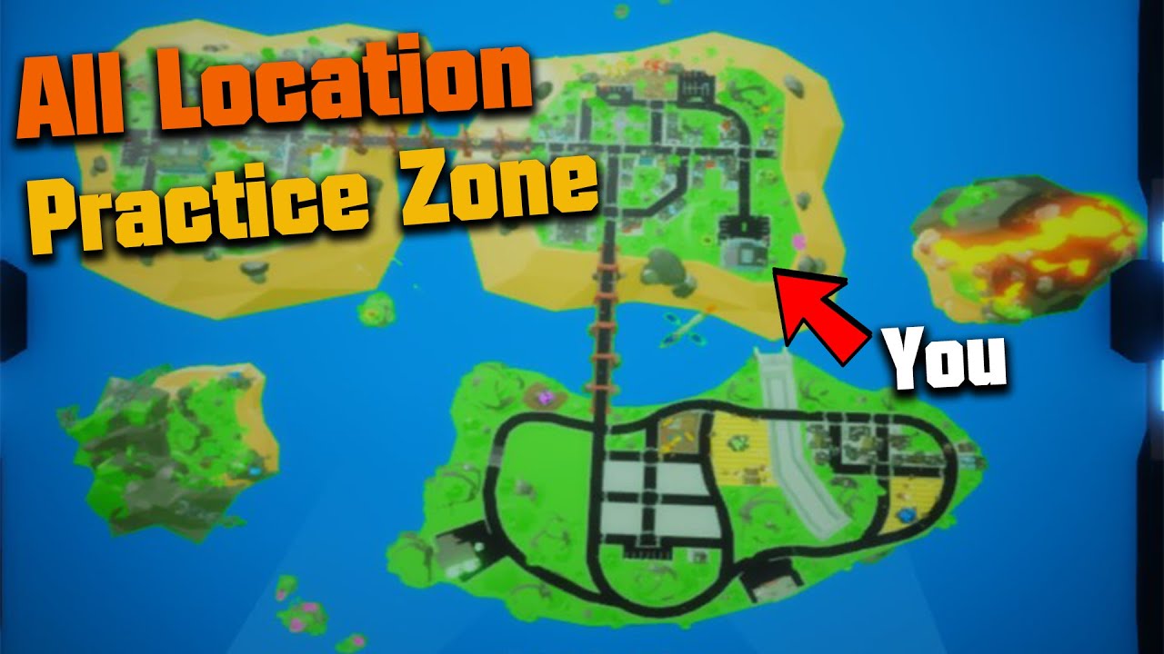 บอกสถานที่ฝึกทุกที่ทุกตำแหน่งใน Power City - YouTube