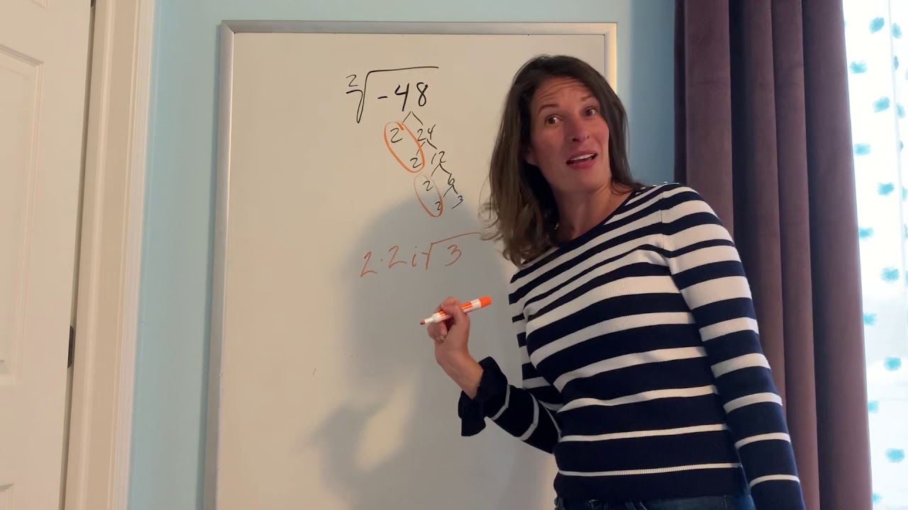 Lesson 2 negative radicals - YouTube