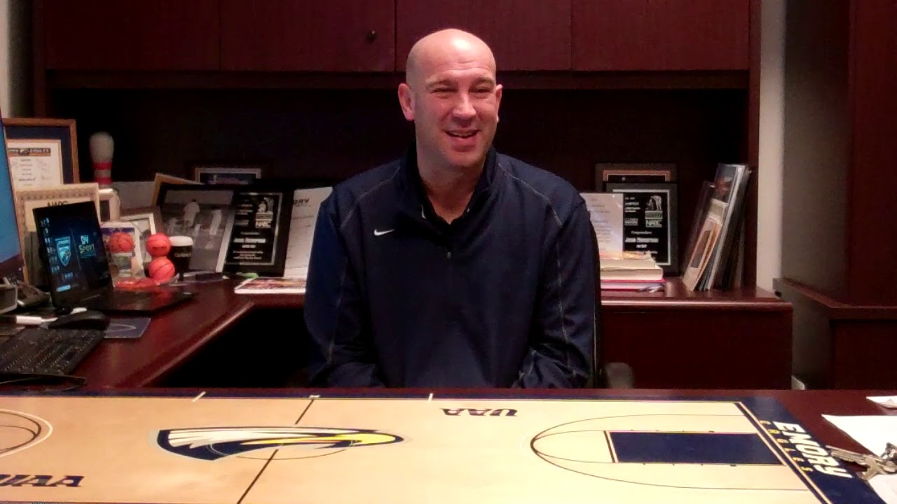 Coach Jason Zimmerman Talks Emory Men's Basketball - YouTube