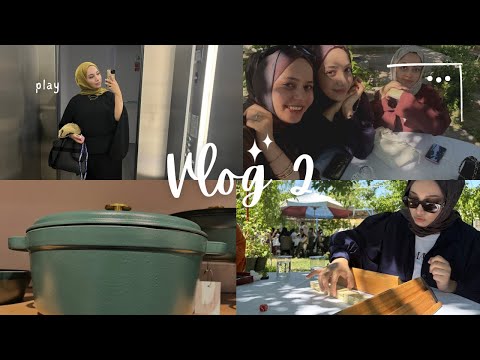VLOG 2 / Motivasyon günü , Okey oynadık , Porland outlet turu 🤍
