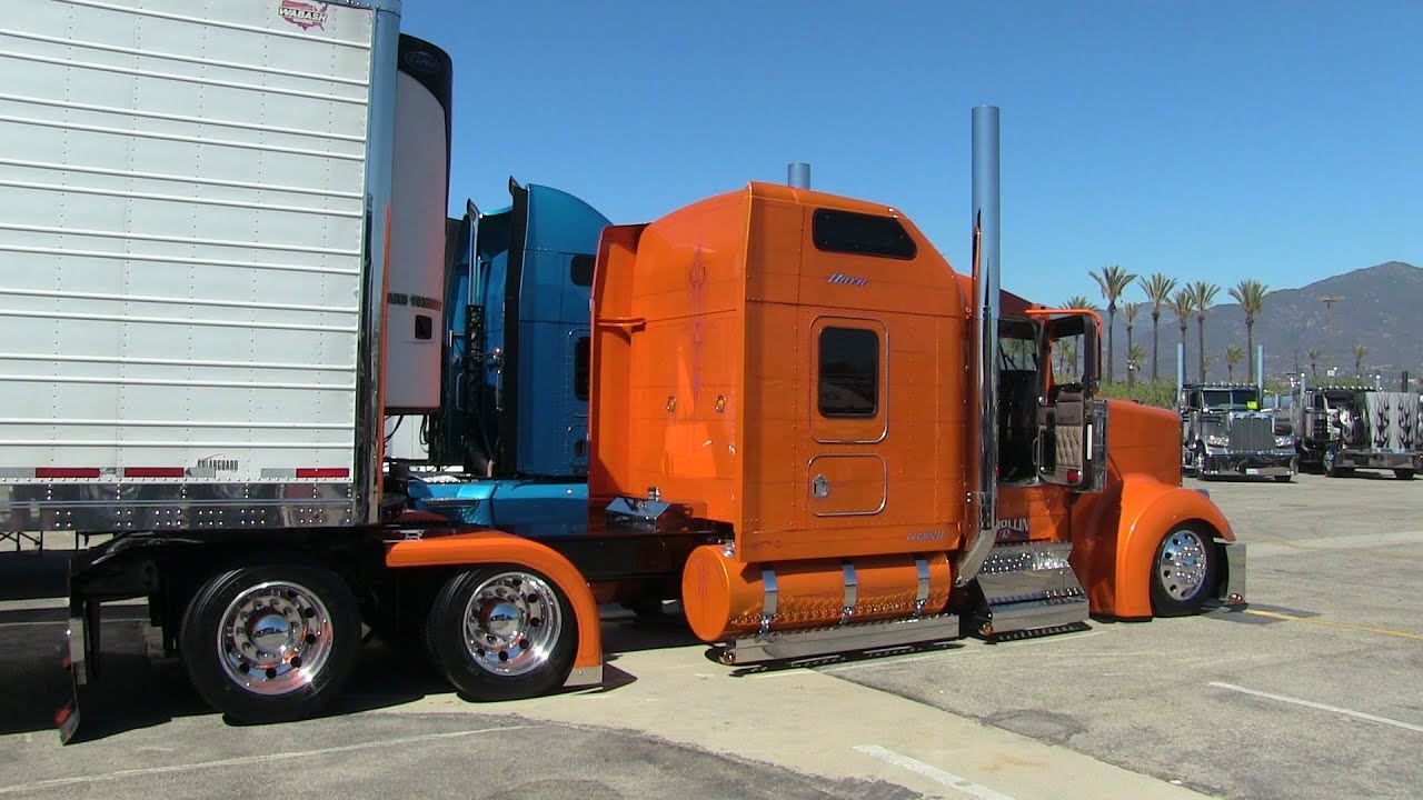 Rolling R Enterprise's Kenworth W900L At TFK 2013 - Version 2 - YouTube