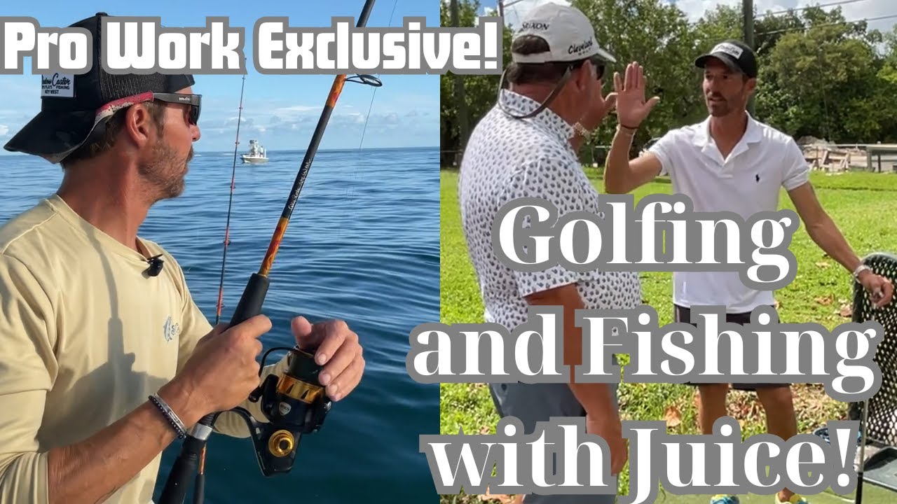 Pro Work: Teaching Juice Golf and Juice Teaching Us to Fish! #golf # ...