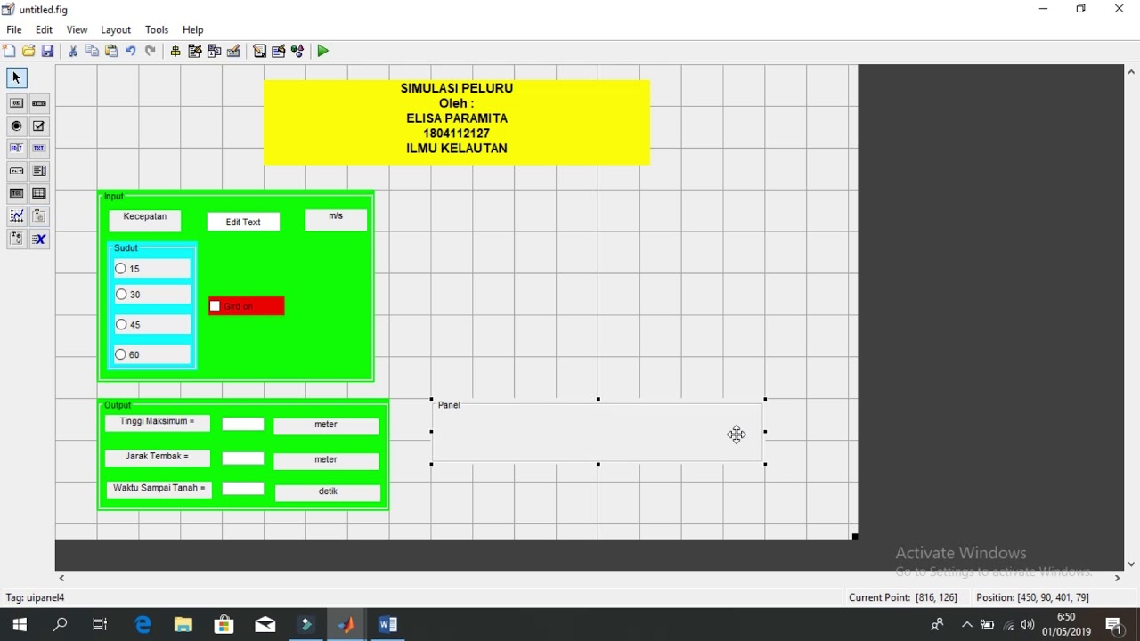 HOW TO MAKE BULLET SIMULATION WITH MATLAB - YouTube