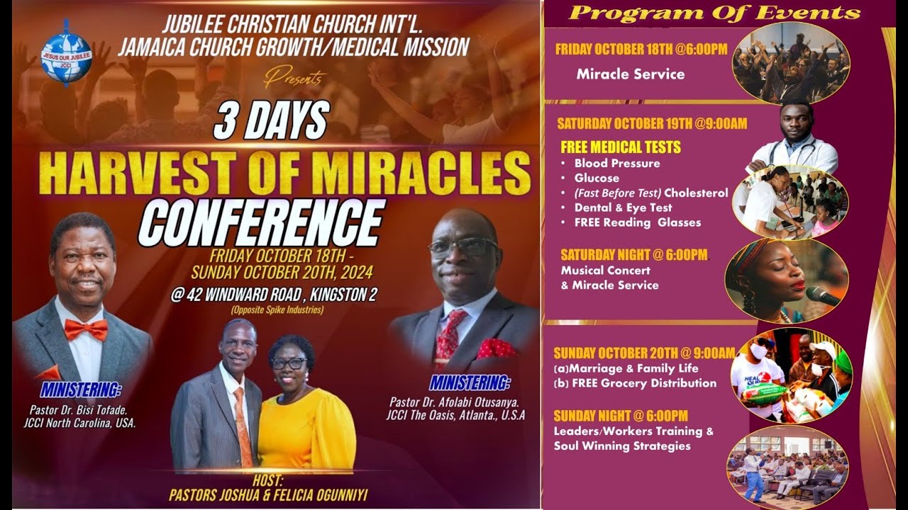 Harvest of Miracles Conference Day 2 Evening Session - Pastor Bisi ...