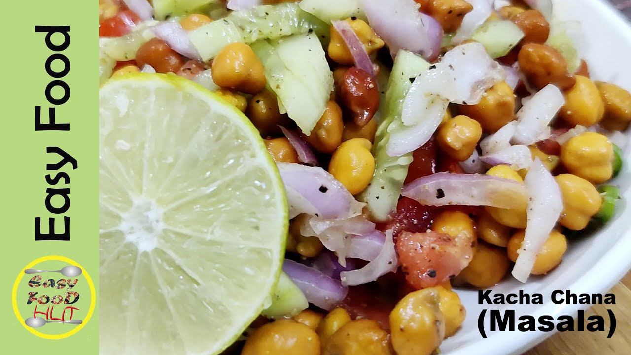 Kacha Chana Masala Best Recipe - By Easy Food Hut (Iftar Item) - YouTube
