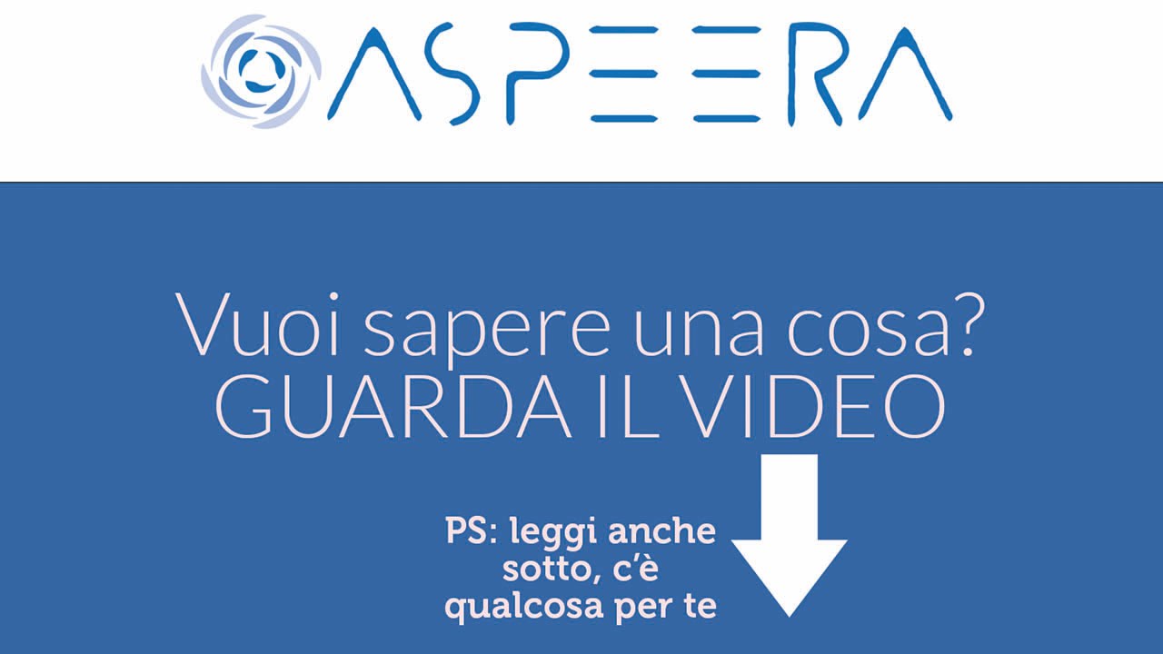 [ASPEERA] Invito Corso ISP - YouTube