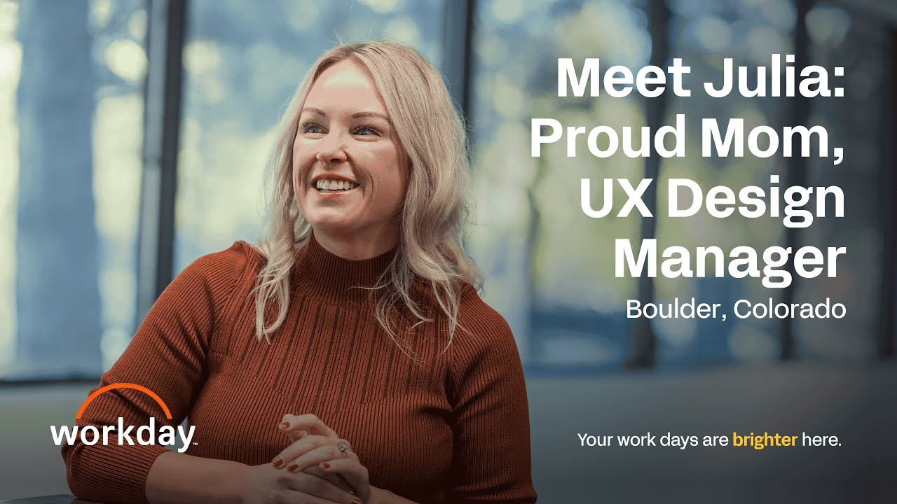 Meet Julia: A Proud Mom, Valued Workmate and UX Design Manager - YouTube