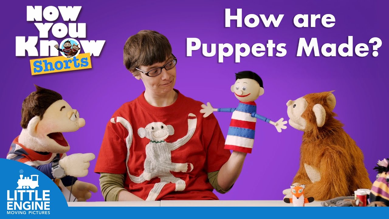 How are Puppets Made?🧦 | Now You Know | Learning for Kids🧑🏻🐵 - YouTube