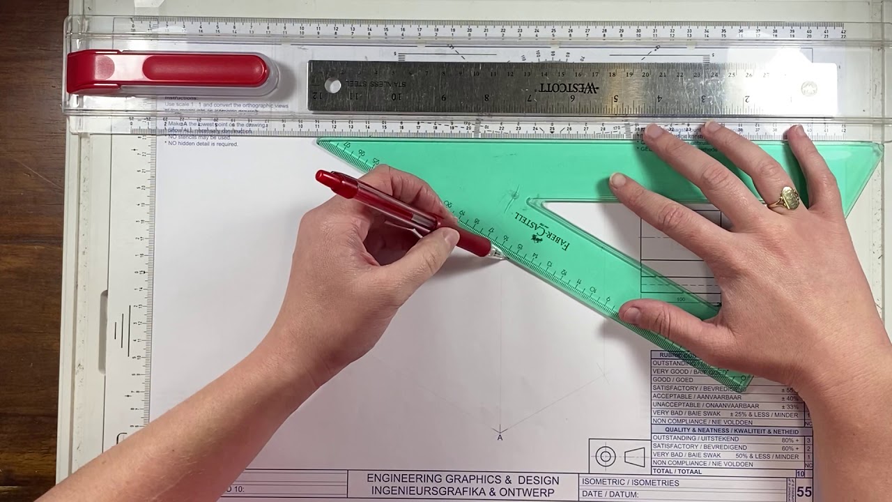 Graad 10 - Isometriese Tekeninge - YouTube