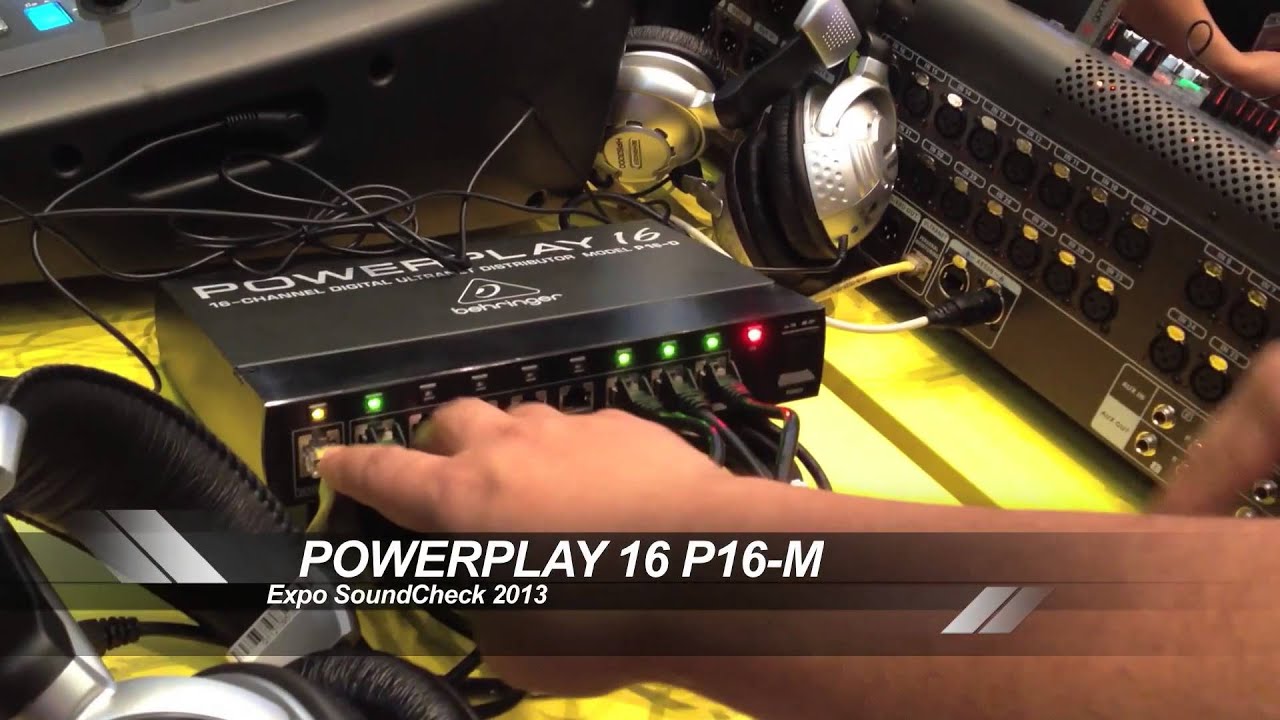 VIDEO RESEÑA: Sistema de Monitoreo Personal Powerplay 16 BEHRINGER ...