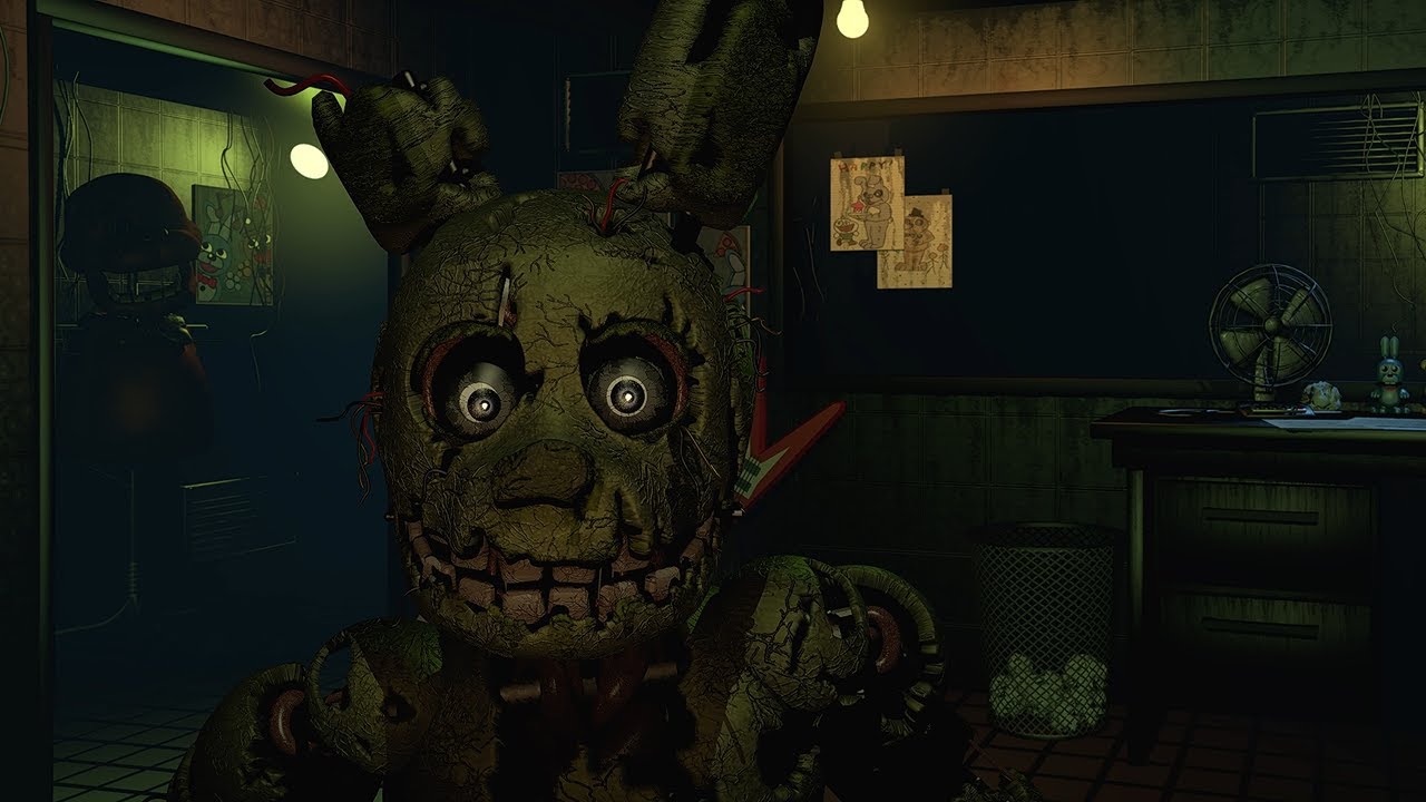 Five Nights at Freddy's 3 in Real Time??? | Springtrap Animated ...