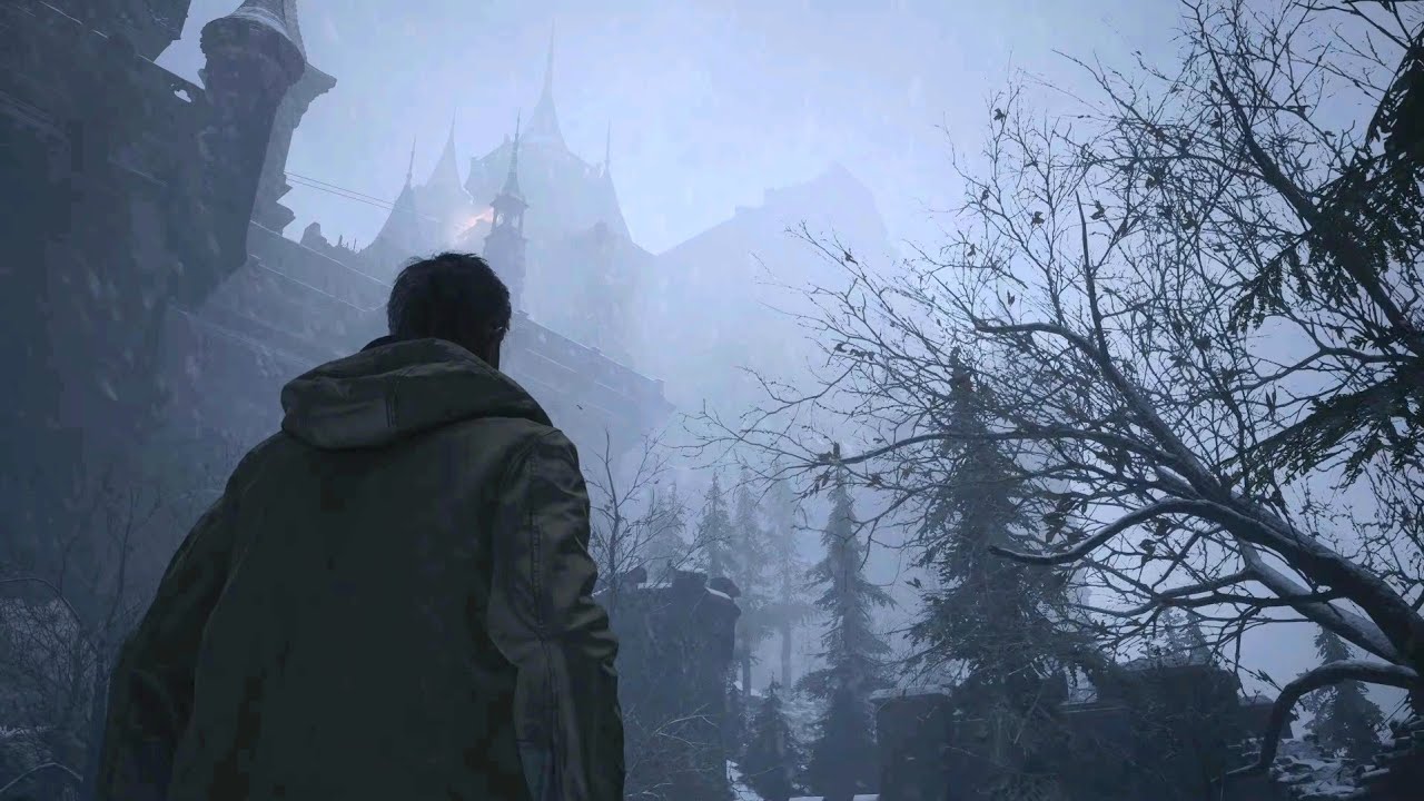 Resident Evil Village, snow effects and castle. PS5 4k 60fps - YouTube