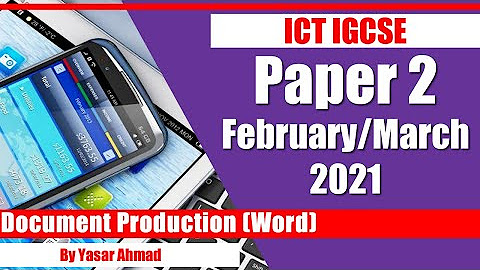 ICT IGCSE Document Production - YouTube