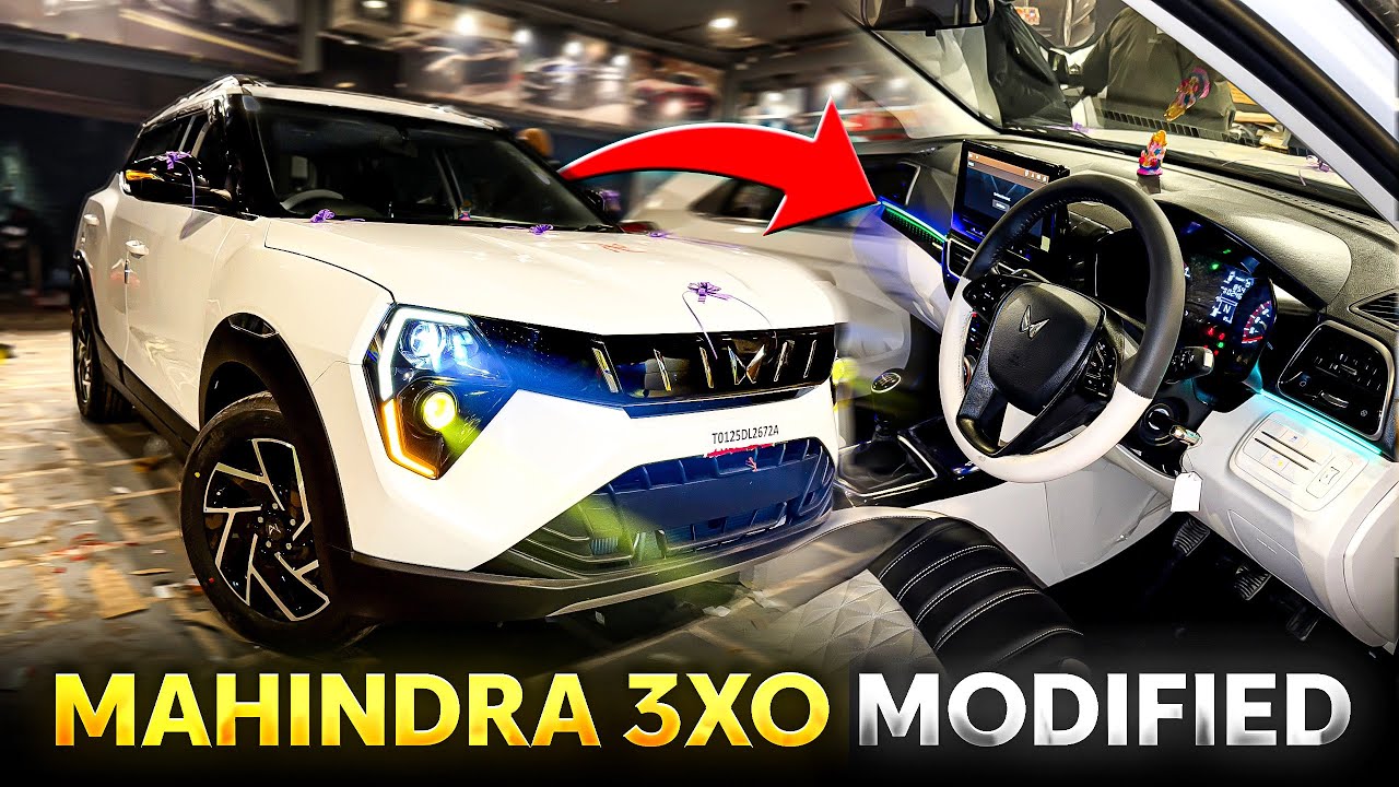 2025 MAHINDRA XUV 3XO MX3 MODIFIED WITH PRICE | MAHINDRA XUV 3XO ...