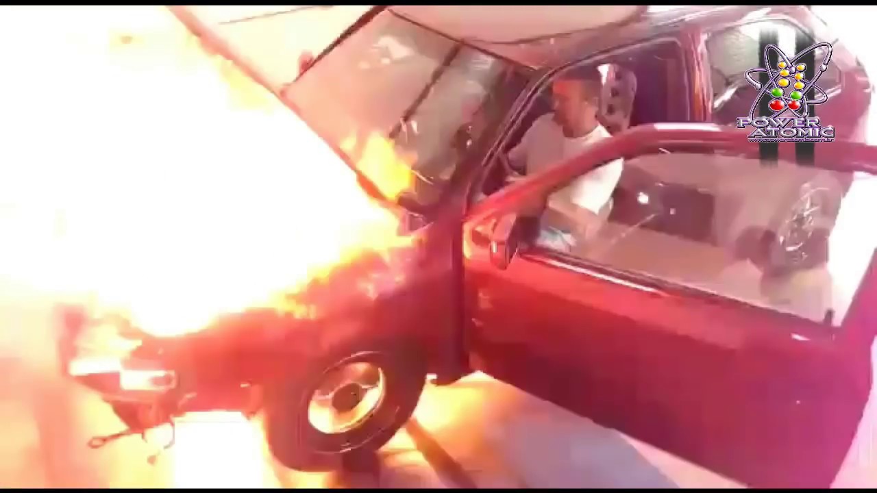 EXPLOSÃO MOTOR AP TURBO DO GOL (Engine Explosion in Fire) - YouTube