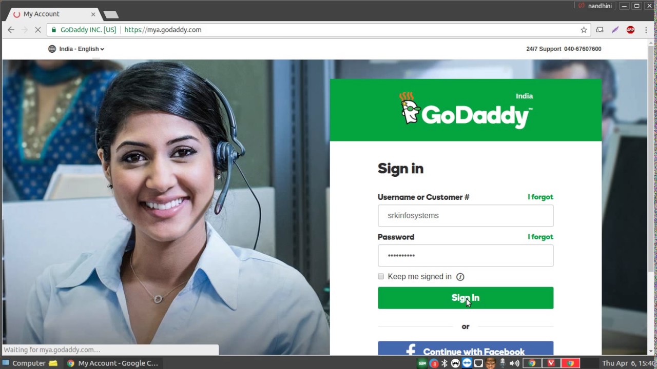 How to change name server in godaddy domain - YouTube