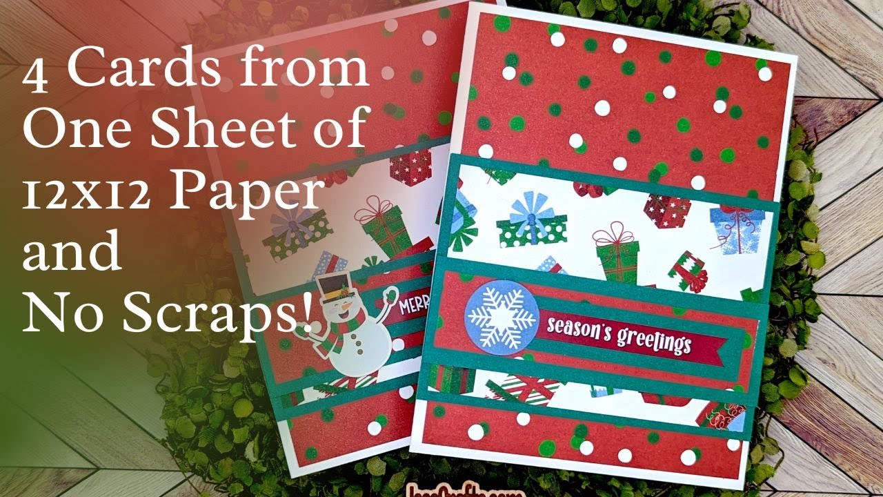 Quick Paper Busting Christmas Cards You Can Make Today - YouTube