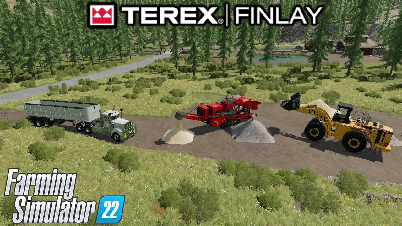BEST FS SIM MOD EVER !!!🚧 TWO MATERIAL CRUSHER 🚧 Farming Simulator 22 ...