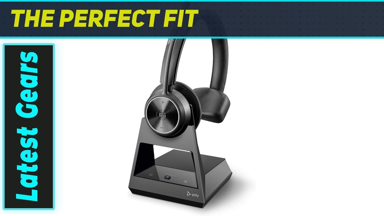 Poly Savi 7310-M: The Ultimate Secure Wireless Headset for Teams - YouTube