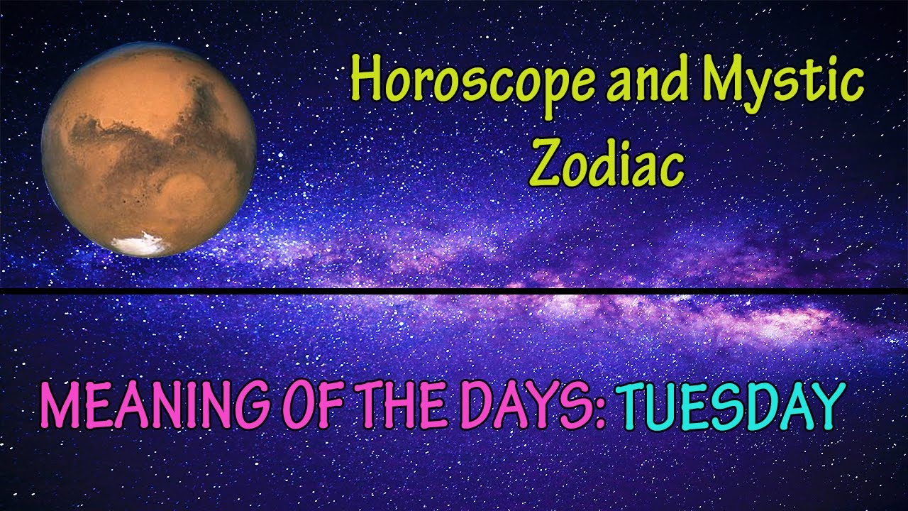 The Meaning of the Days: Tuesday - YouTube