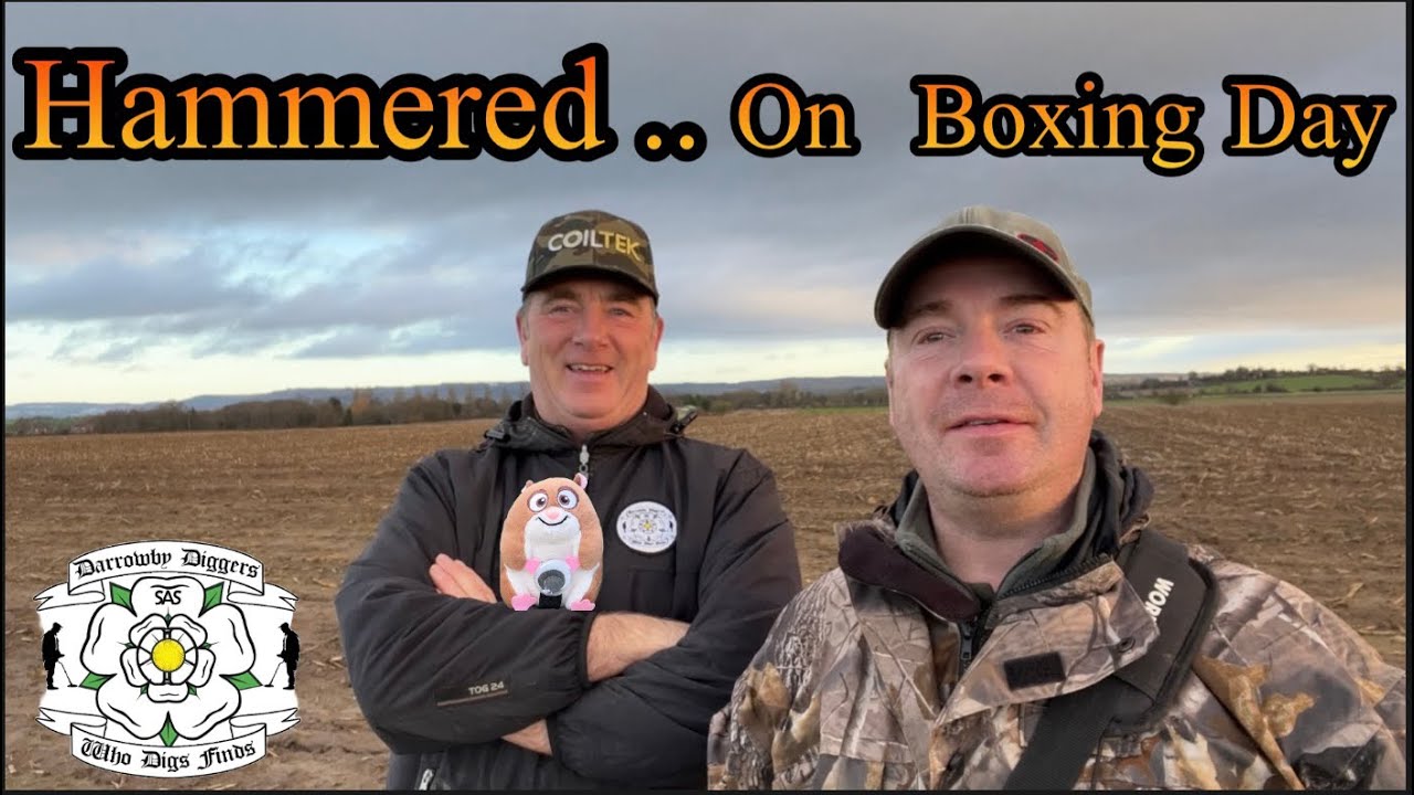 Metal Detecting UK | Hammered On Boxing Day | Minelab Equinox - YouTube
