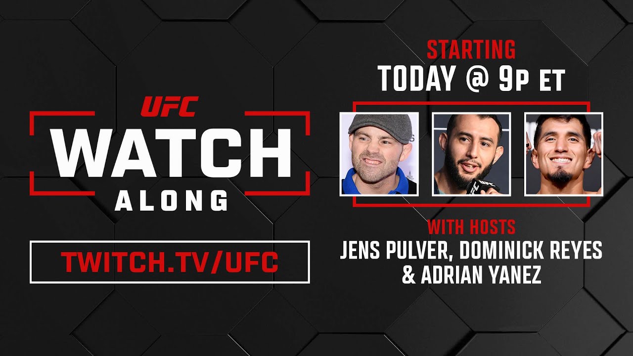 UFC 283 Watch Along w/ Dominick Reyes, Adrian Yanez and Jens Pulver ...