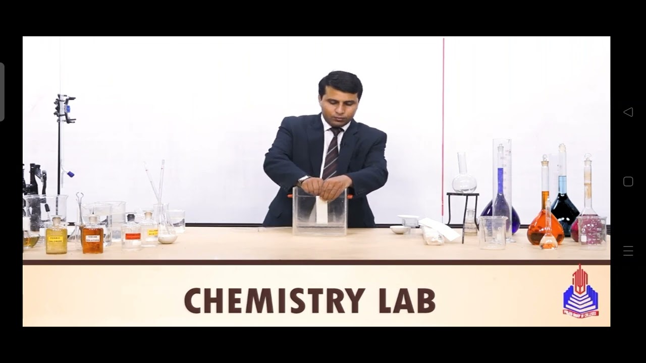 Lect # 03. To Separate the Mixture of Lead and Cadmium Ions by Paper ...