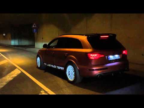 Audi Q7 4,2 TDI  geänderte Abgasanlage