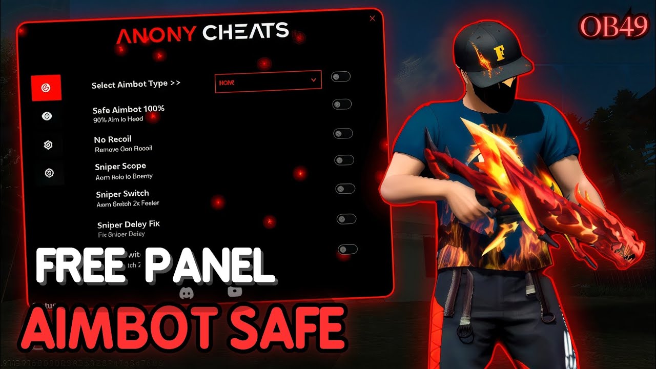 NEW PC PANEL UPDATED OB49💻 PANEL FOR FREE AIMBOT FREE FIRE 🎯 SNIPER AIMBOT - YouTube