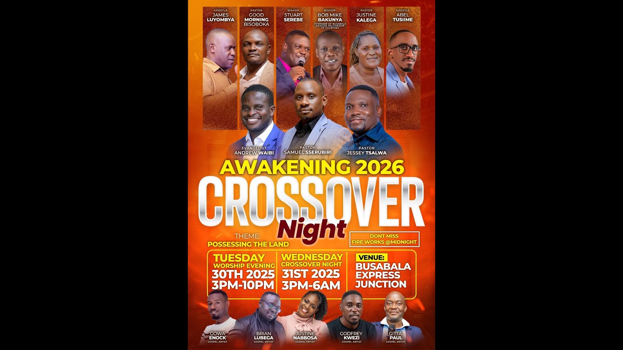 AWAKENING PRAYER2026 CROSS OVER NIGHT - YouTube