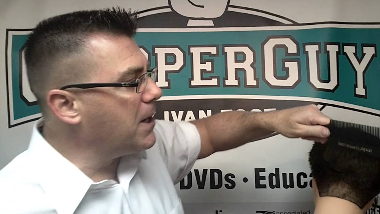 Pitch and Wiggle your comb for proper clipper over comb cutting A to ...