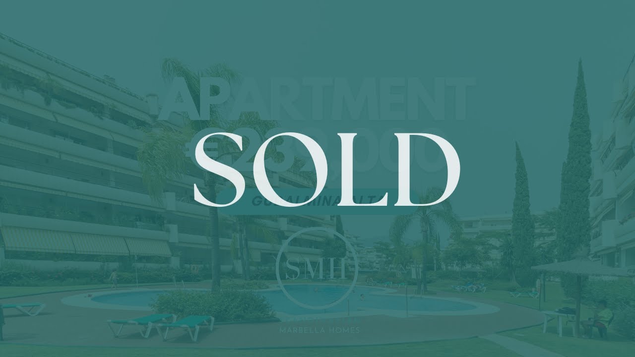 SOLD | CHARMING APARTMENT IN GUADALMINA ALTA, MARBELLA - YouTube
