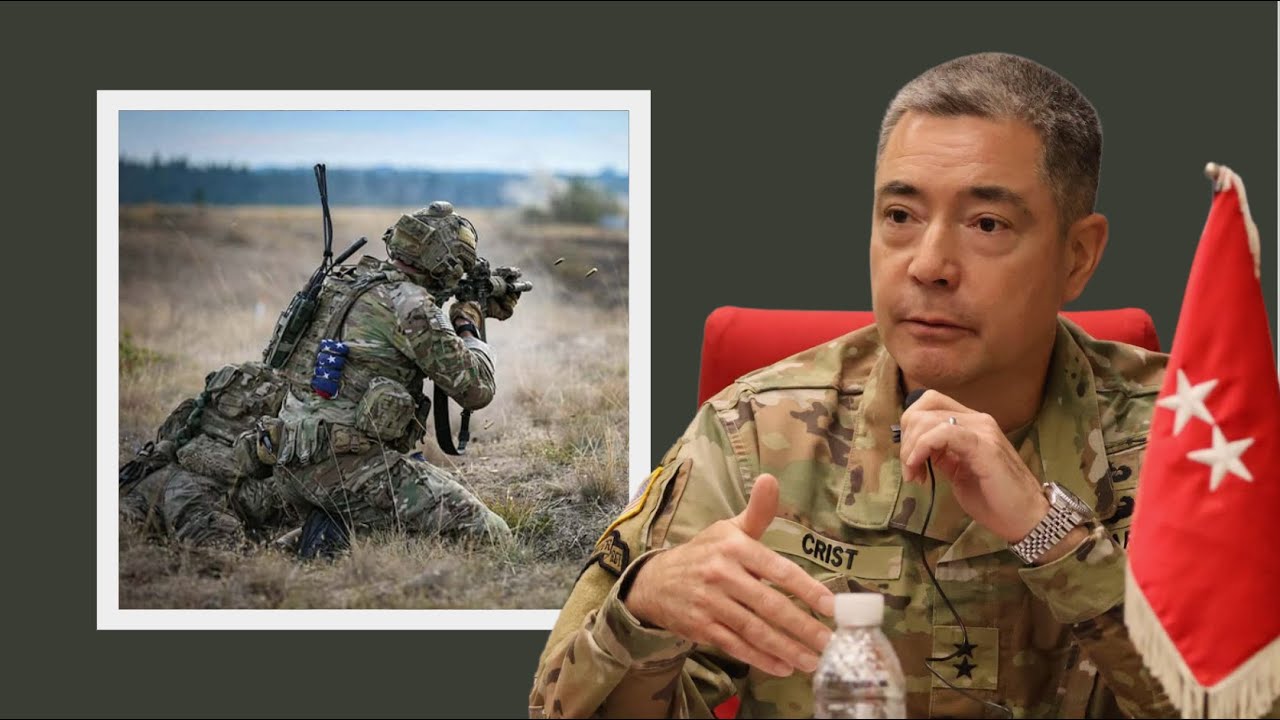 Major General Crist on Logistics in Conflict Scenarios - YouTube