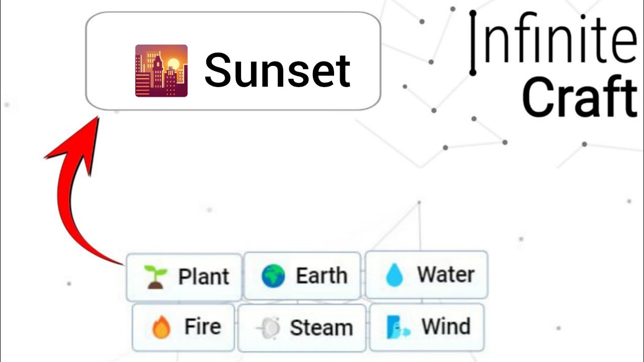 How to make Sunset in infinite craft | infinity craft - YouTube