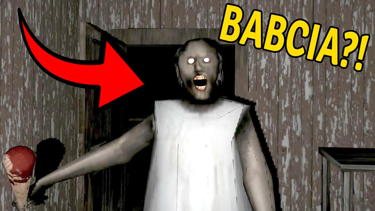 BABCIA NIE POZWALA MI WYJŚĆ BEZ OBIADU! - GRANNY 1 - YouTube