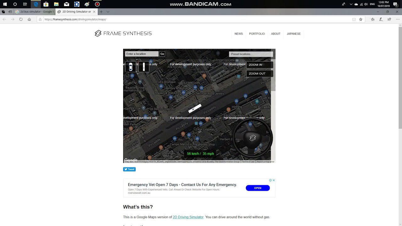 2D Bus Driving Simulator - YouTube