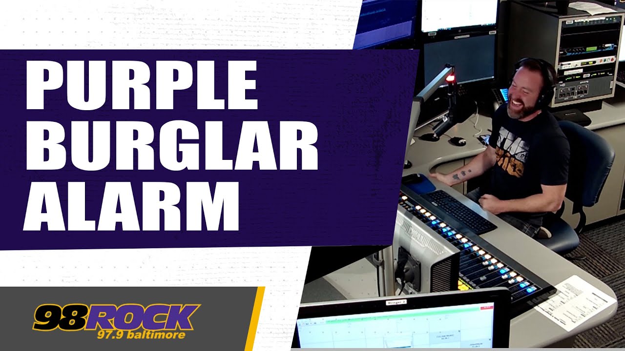Purple Burglar Alarm - YouTube
