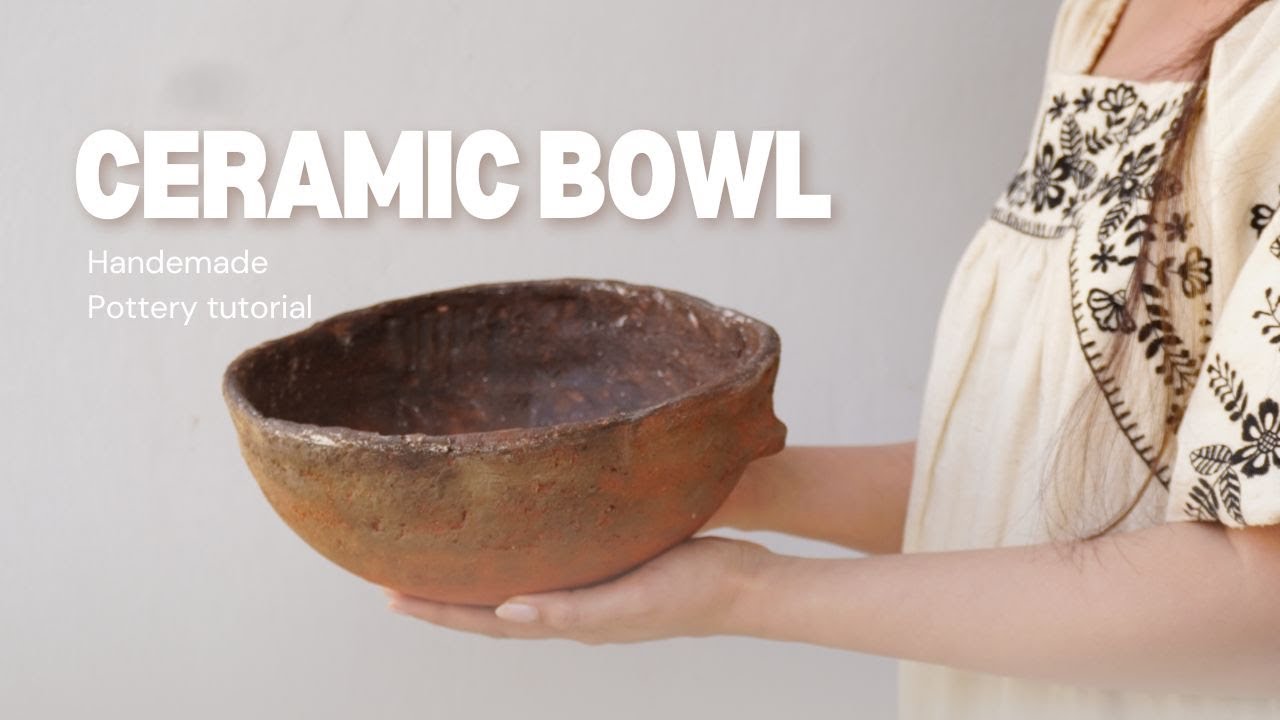 How to Make a Ceramic Bowl | Pottery Tutorial - YouTube