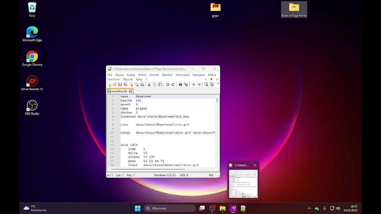 Tutorial how to define offsets and hitboxes for OpenBoR - YouTube